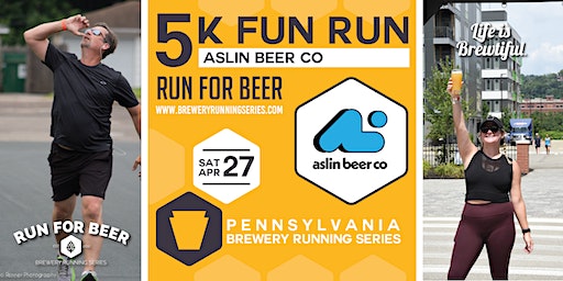 5k Beer Run x Aslin Beer Co. | 2024 PA Brewery Running Series | Aslin ...