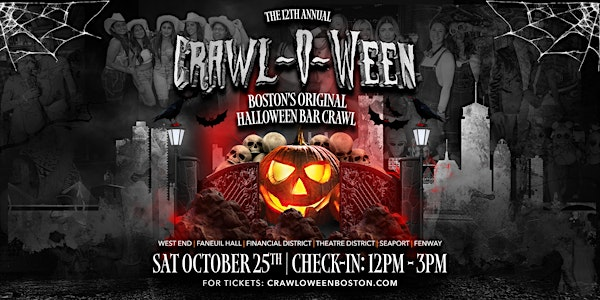 Crawl-O-Ween 2025: Boston's Official Halloween Bar Crawl | Big Night ...