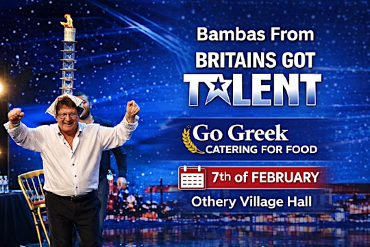 Bambas Live @ Other Village Hall By Go Greek | Othery Village Hall ...