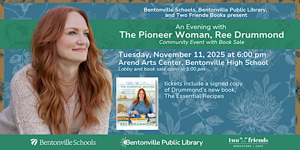 An Evening with The Pioneer Woman, Ree Drummond | Arend Arts Center ...