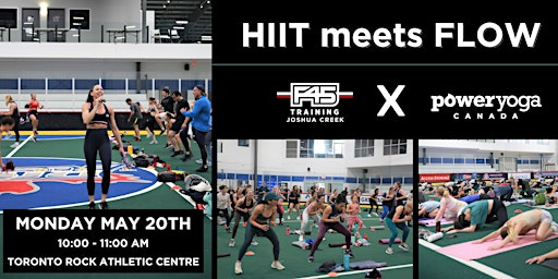 5th Annual HIIT Meets Flow | Toronto Rock Athletic Centre: Tickets ...
