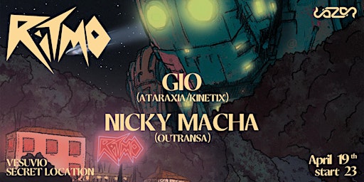 Casa Ritmo at Cratere Way up w/ Gio, Nicky Macha | Vesuvio: Tickets ...