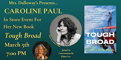 Caroline Paul In Store Event For Her New Book TOUGH BROAD with Elaine ...