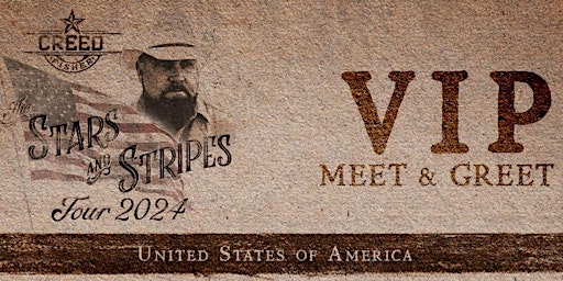 VIP Meet and Greet (General Admission Sold Separately) | Banita Creek ...