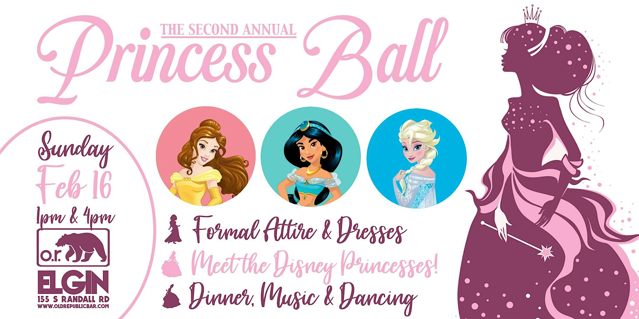 The 2025 Princess Ball | Old Republic Kitchen + Bar: Tickets, Dates ...