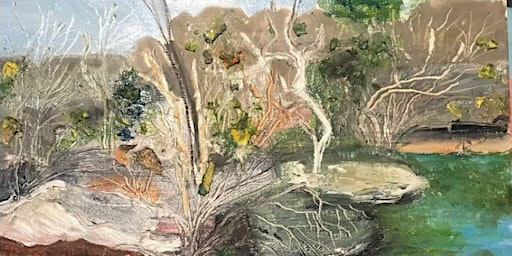 Australian Bush Scene (mixed media) for 9 – 14-year-olds | Wollongong ...