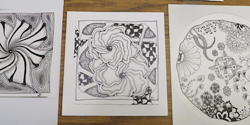 Saturday Zentangle with Julia Davenport | Essex Free Library: Tickets ...
