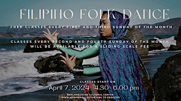 Dance Week Filipino Folk Class(Free/Donation) | Oakland Asian Cultural ...