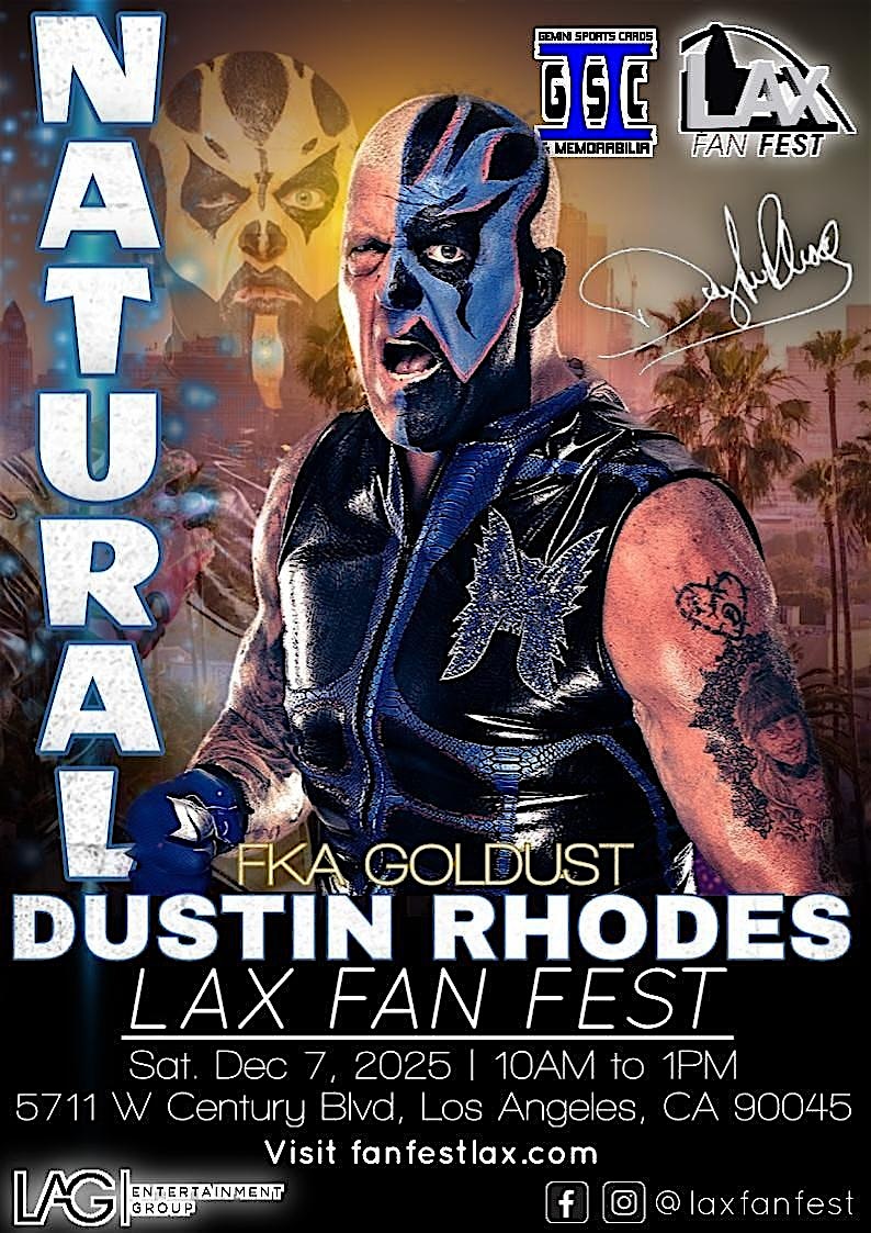 The Natural Dustin Rhodes fka Goldust | Hilton Los Angeles Airport ...