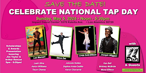 National Tap Day Celebration 2024 | Impact Dance Center: Tickets, Dates ...