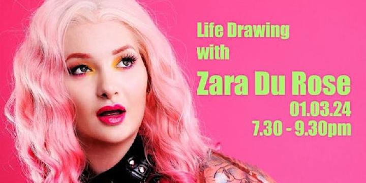 Unspeakable Drawing with Zara Du Rose Tickets, Dates & Itineraries ...
