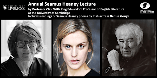 Seamus Heaney Lecture: ‘A cobble thrown a hundred years ago' by Clair ...