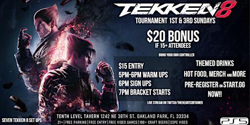 Tekken 8 Tournaments 1st & 3rd Sundays of every month | Tenth Level ...