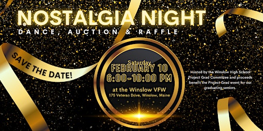 Nostalgia Night | Veterans of Foreign Wars, Veteran Drive, Winslow, ME ...