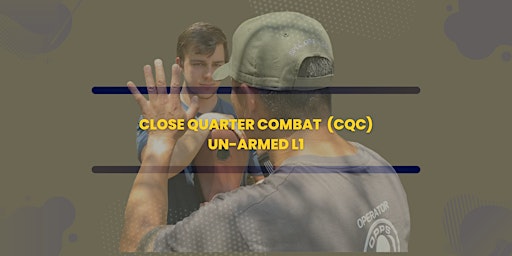 Close Quarter Combat (CQC) L1 - Apr | The Shooting Edge: Tickets, Dates ...