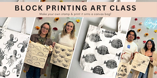 Block Printing Art Class | 1631 Washington St NE, Minneapolis, MN, USA ...