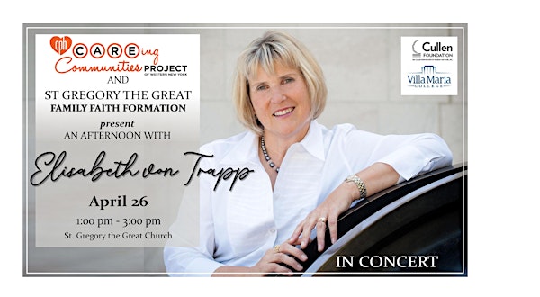 วันที่และแผนการเดินทางไป Elisabeth von Trapp IN CONCERT | St. Gregory ...