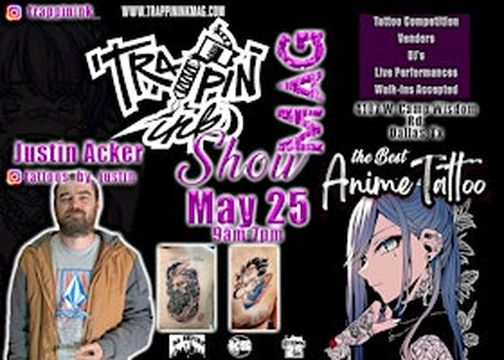 Trappin Ink MAG Show Best ANIME Tattoo Design | 4107 W Camp Wisdom Rd ...