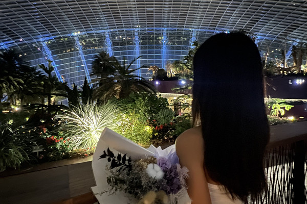 Date night at Flower Dome | Trip.com Singapore