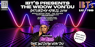 IBT’s Presents The Widow Von’Du from RuPaul's Drag Race | IBT's Bar ...