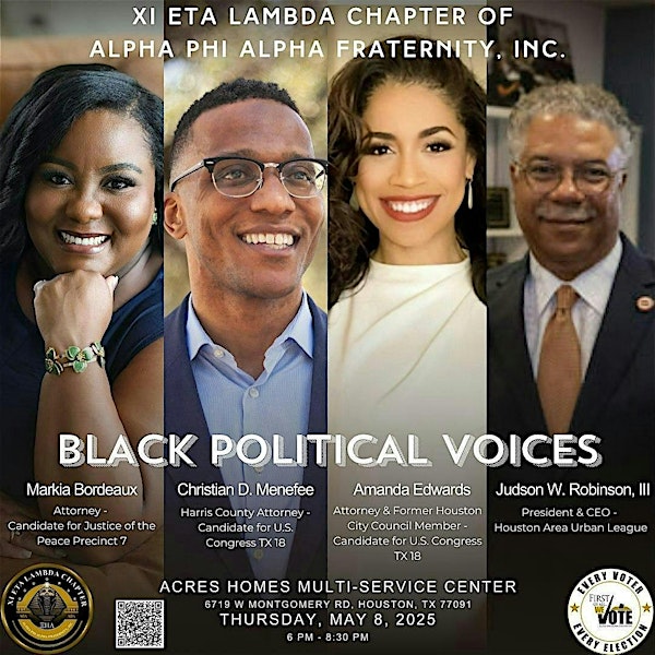 Black Political Voices | Acres Homes Multi-Service Center 날짜 및 일정 | 트립닷컴