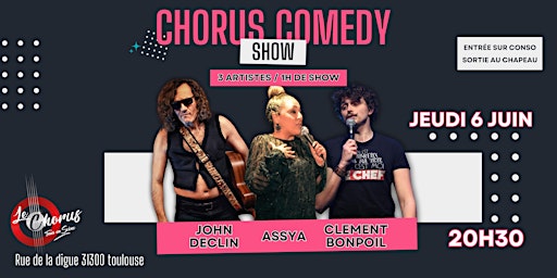 CHORUS COMEDY SHOW | Le Chorus: Tickets, Dates & Itineraries | Trip.com