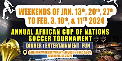 FINAL Soccer game watch party -African Cup of Nations Tickets, Dates ...