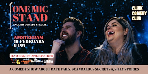 ONE MIC STAND! Standup Comedy Special in English - Amsterdam ...