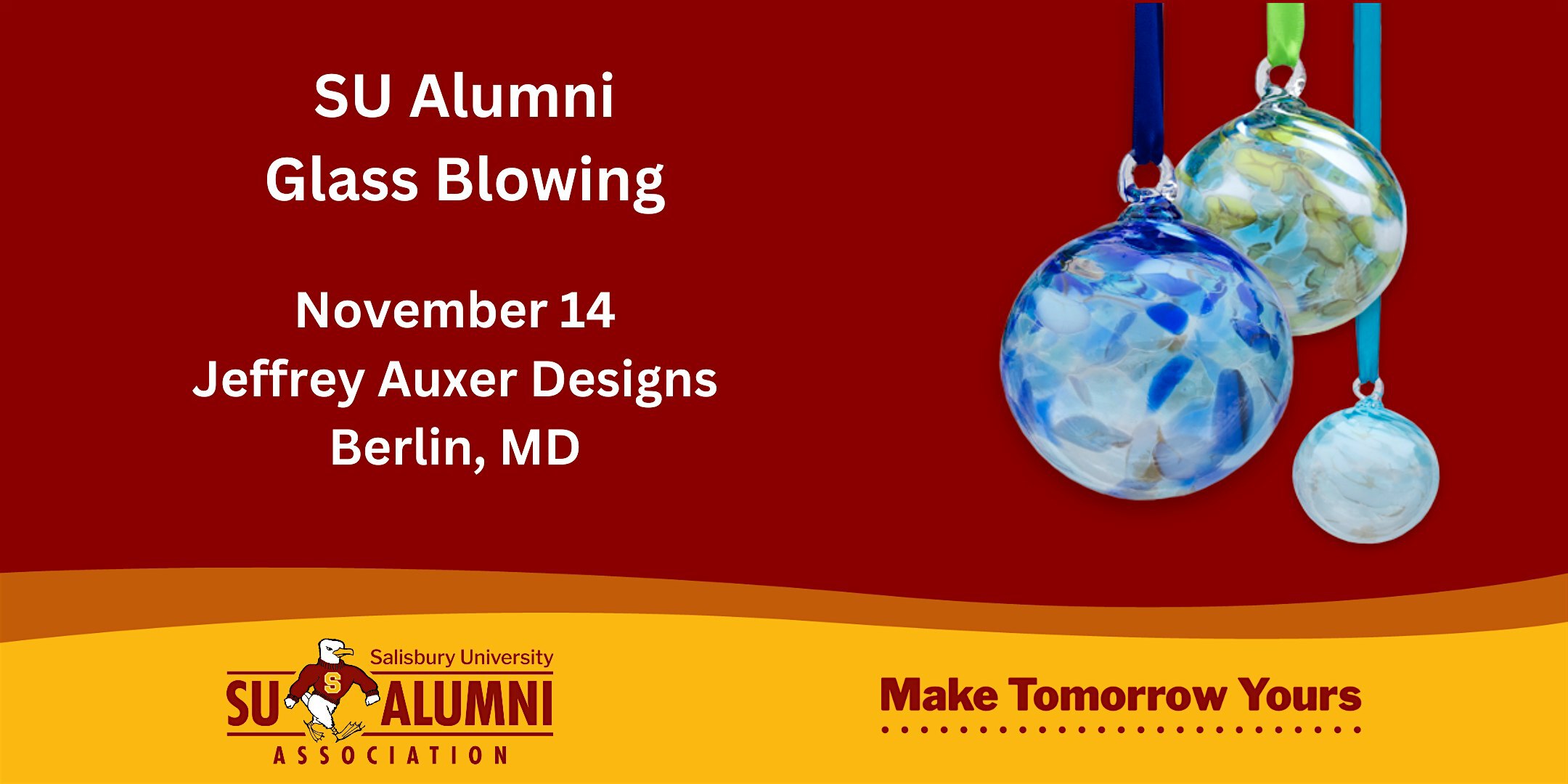 Glass Blowing with SU Alumni 7-8 p.m. | Jeffrey Auxer Designs: Tickets ...