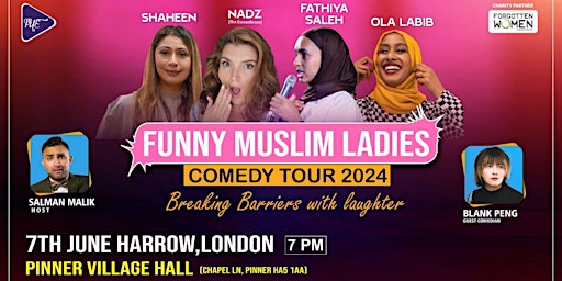 Funny Muslim Ladies FML Standup Comedy Show Harrow London | Pinner ...