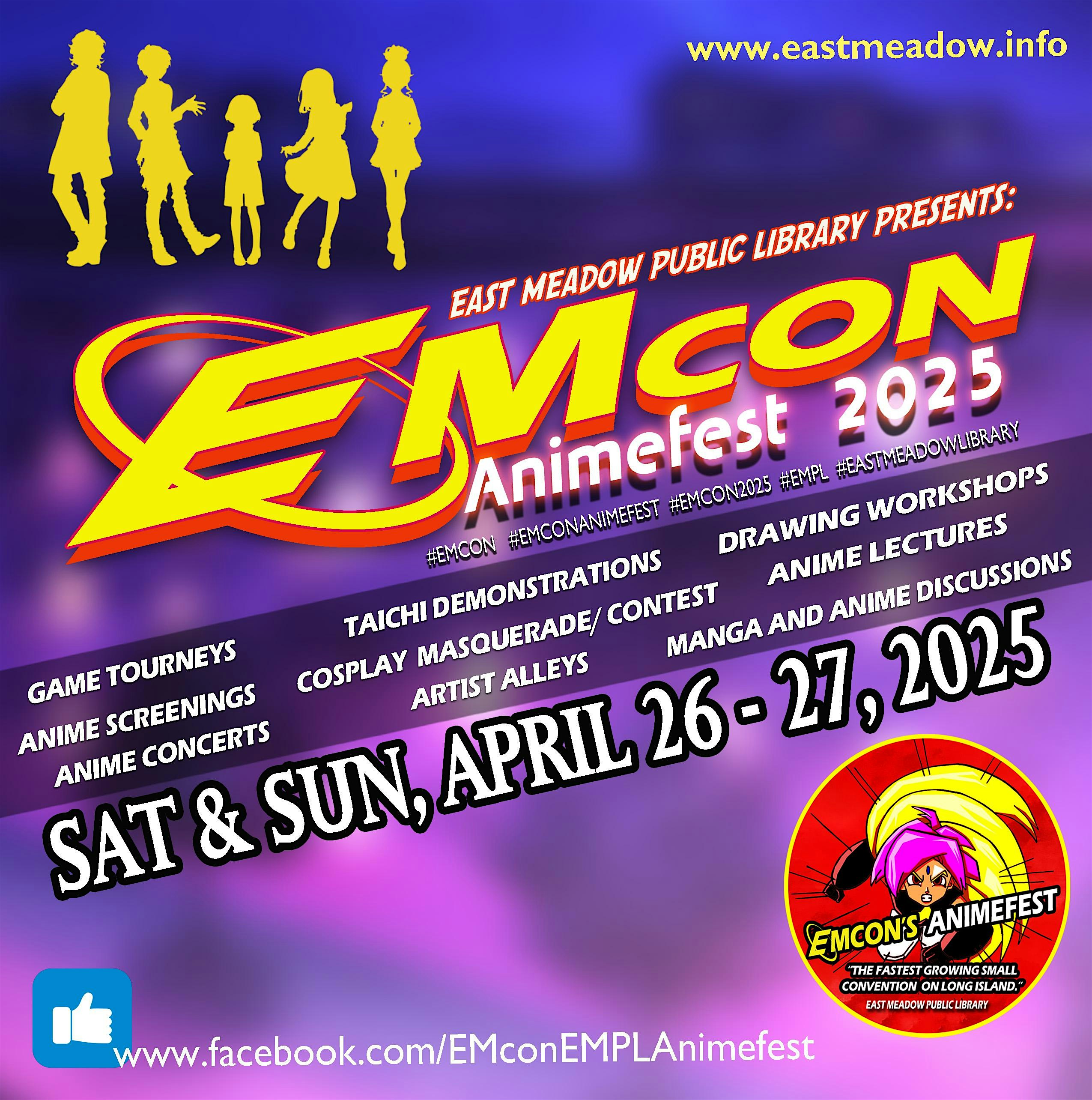 EMCon Animefest 2025 | East Meadow Public Library: Tickets, Dates ...