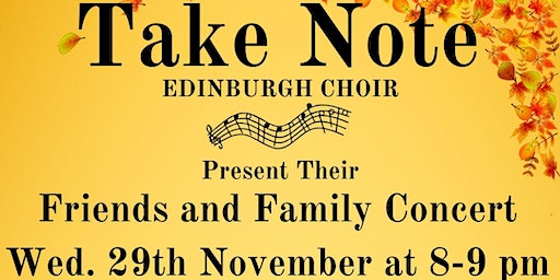 Take Note Choir Winter Concert Tickets, Dates & Itineraries 2024 | Trip.com
