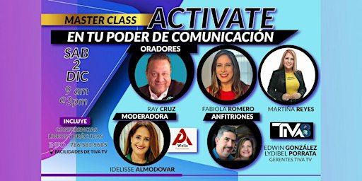 ACTIVATE EN TU PODER DE COMUNICACIÓN | 15 Avenida Simón Madera, San ...