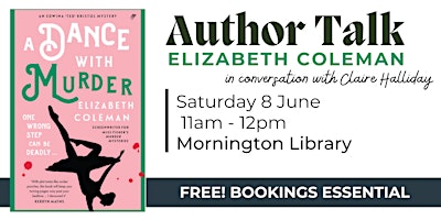 Author Talk Elizabeth Coleman in Conversation with Claire Halliday ...
