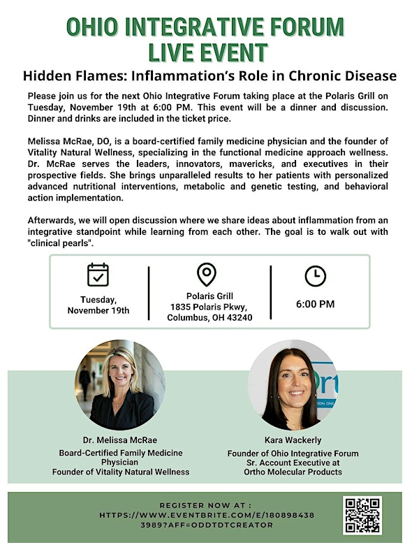 Ohio Integrative Forum | Polaris Grill: Tickets, Dates & Itineraries ...