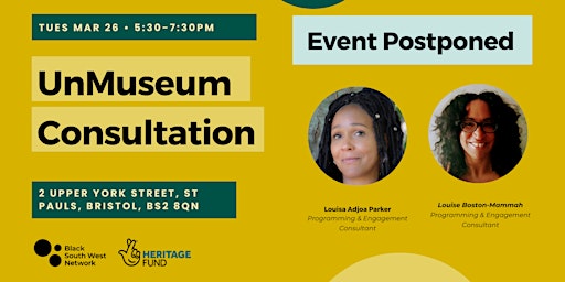 UnMuseum Consultation | Black South West Network: Tickets, Dates ...