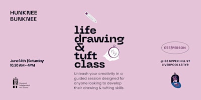 Life Drawing & Tuft class | Liverpool Independent Art School: Tickets ...