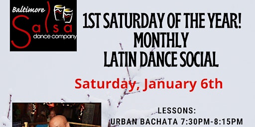 BSDC’s 1st Saturday of the Year- Monthly Latin Dance Social with ...