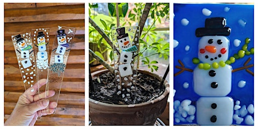 Snowman Plant Stakes or Nightlight Workshop - Garden City Tickets ...