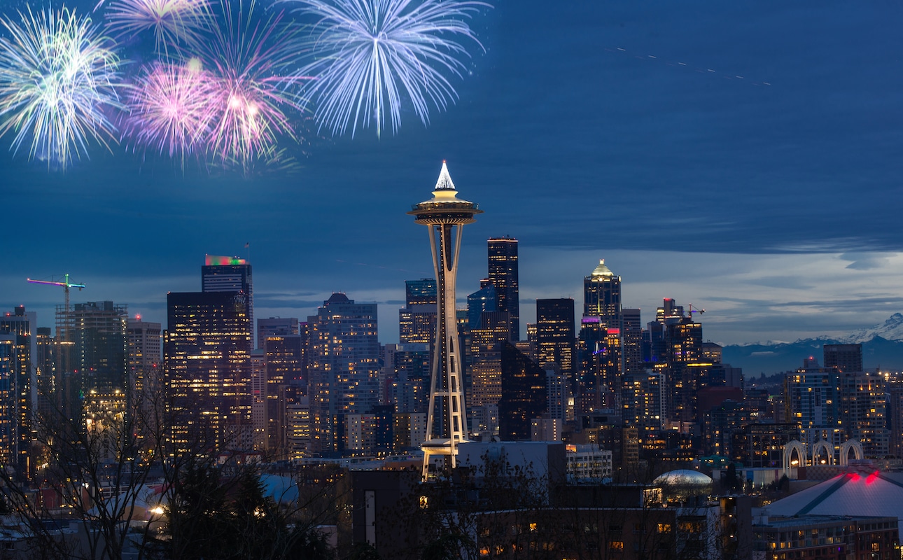 New Year’s Eve Fireworks at the Space Needle | Seattle Center: Tickets ...
