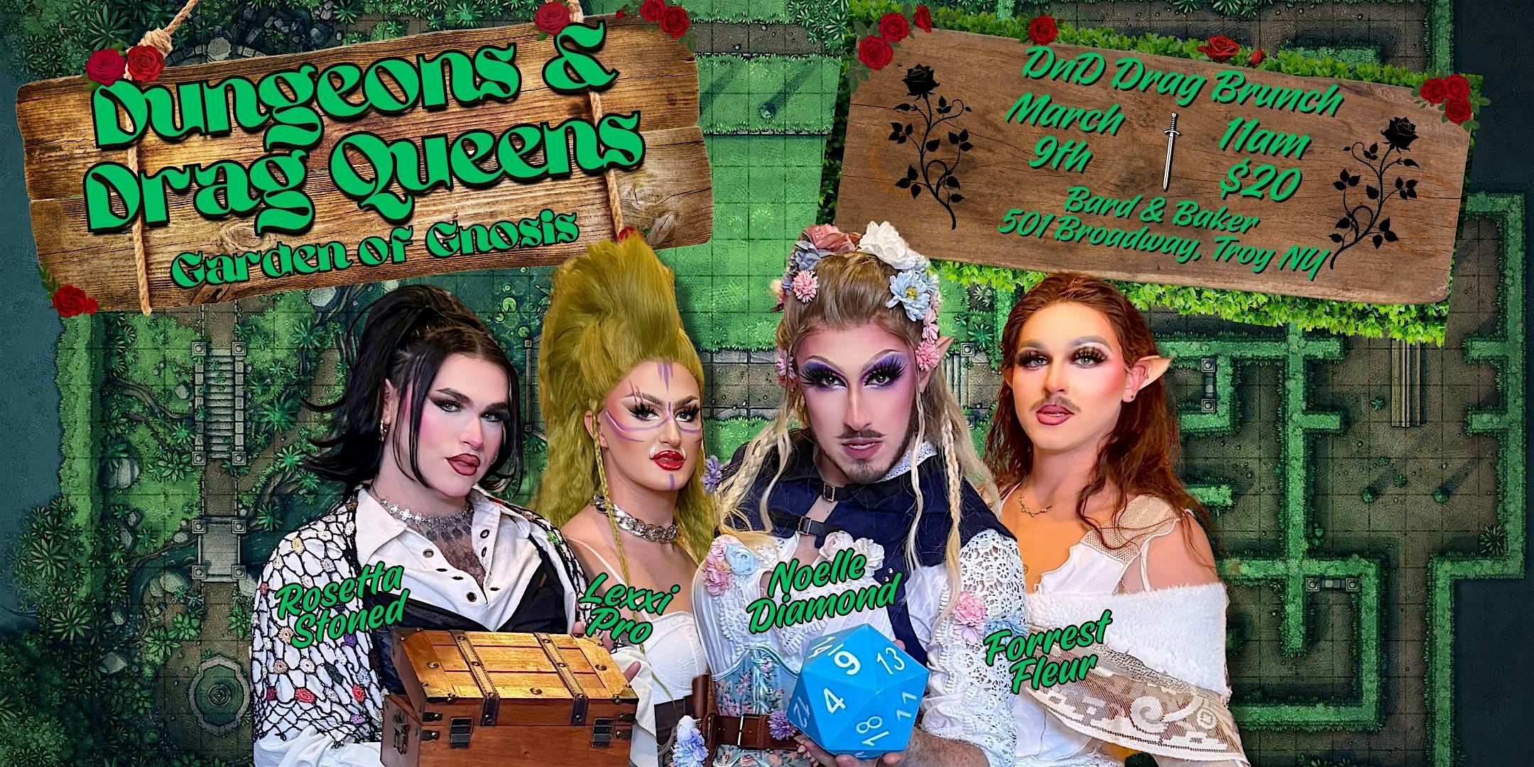 Dungeons & Drag Queens | Bard and Baker Board Game Cafe: Tickets, Dates ...