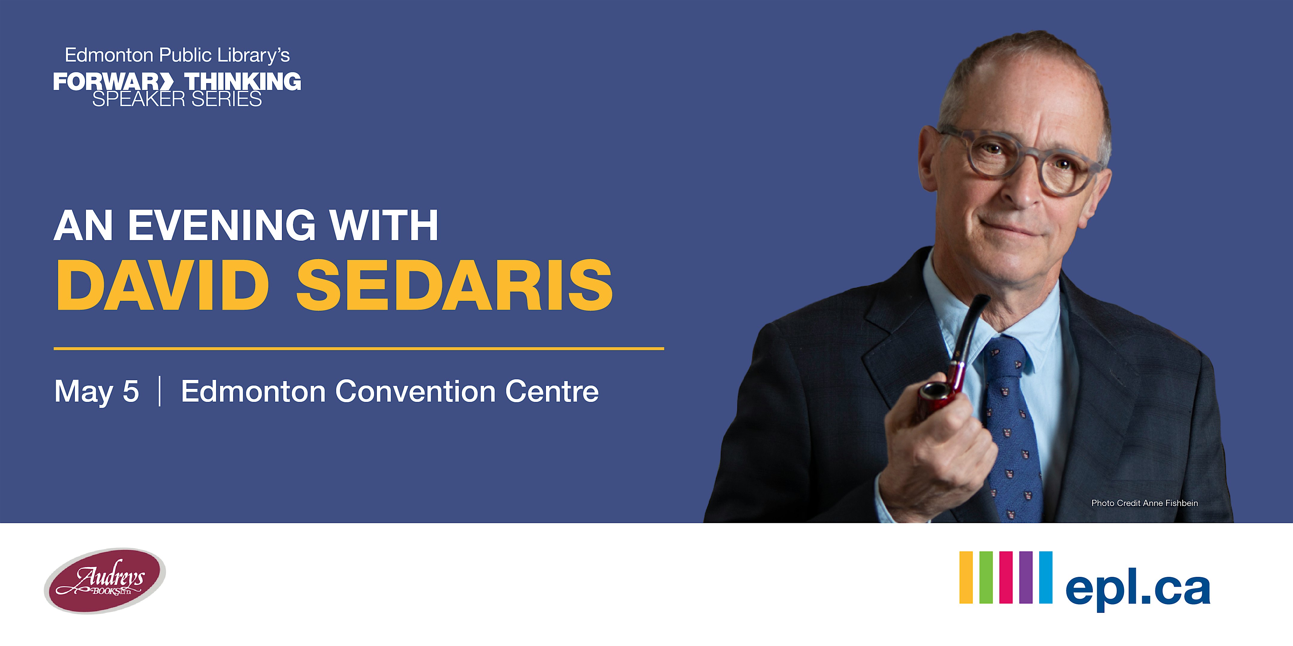 An Evening with David Sedaris | Edmonton Convention Centre: Tickets ...