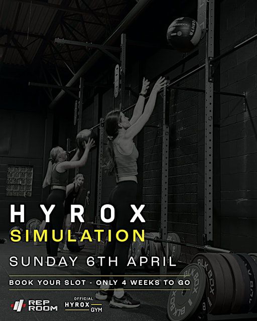 Hyrox Simulation | Rep Room 날짜 및 일정 | 트립닷컴
