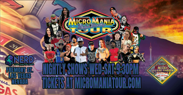 MicroMania Midget Wrestling: Las Vegas at Nerd Bar | The Nerd: Tickets ...