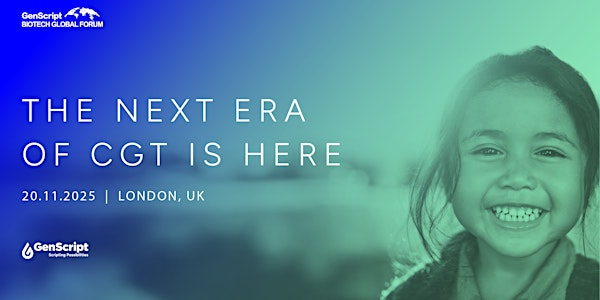 GenScript Biotech Global Forum London 2025 | THE NASH ROOM- 116 Pall ...