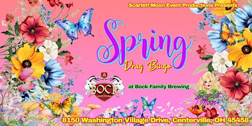 Spring Drag Bingo at Bock Family Brewing | Bock Family Brewing: Tickets ...