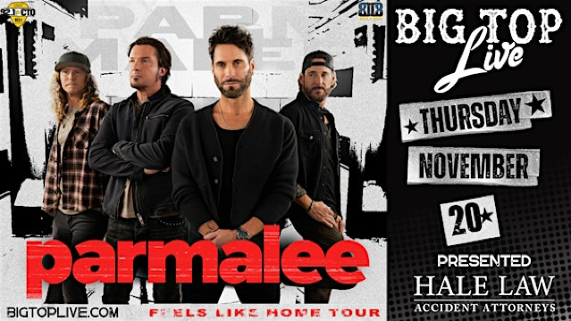 Parmalee Presented by Hale Law with special guest Derek Lersch | 975 ...