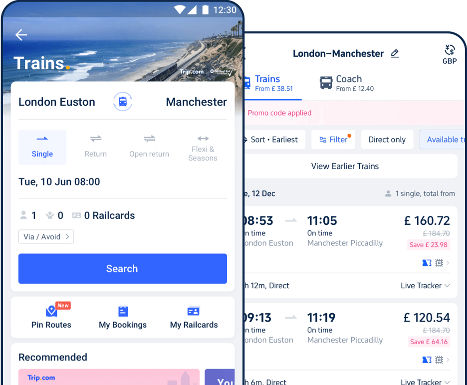 UK Train Journey Planner