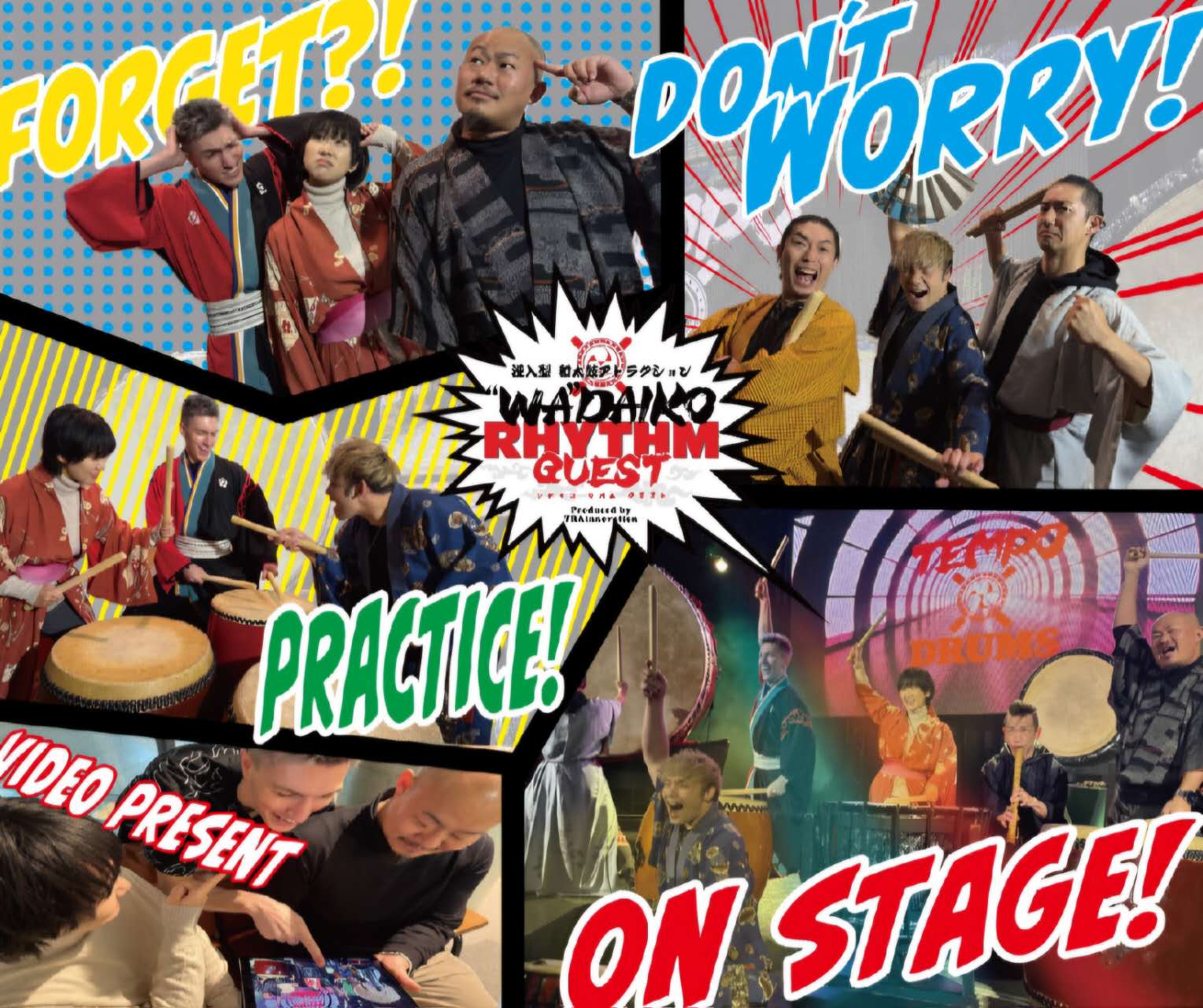 Osaka WADAIKO RHYTHM QUEST -Taiko drums workshop experience Tickets ...