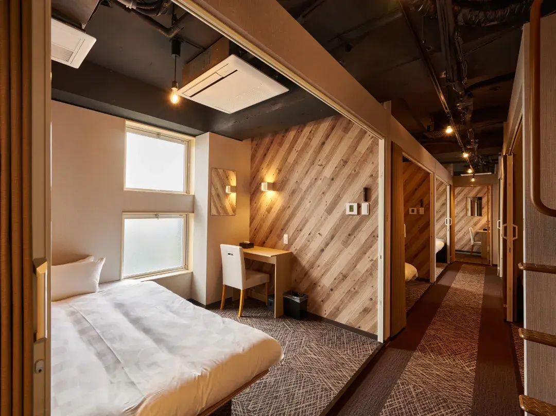 Capsule Hotel Continue Nijojokita - Kyoto